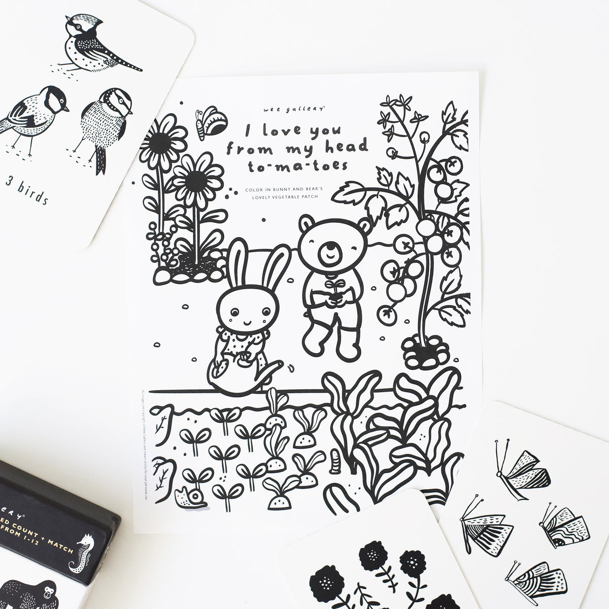 coloring pages about gardening