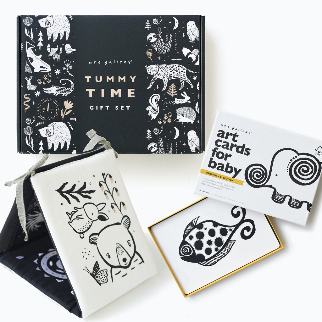 Baby Tummy Time Gallery with Mirror Gift Set – Wee Gallery