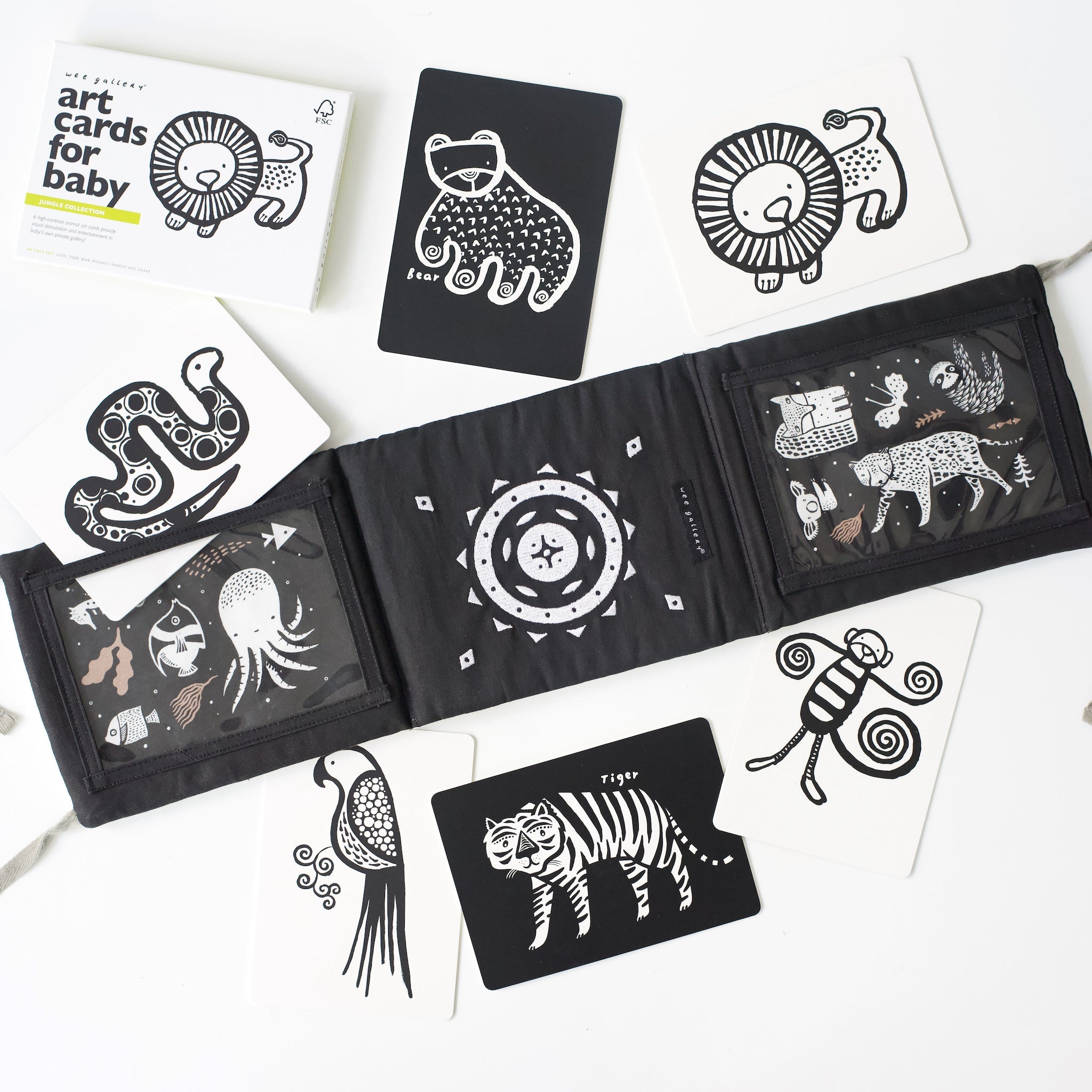 Baby Tummy Time Gallery Gift Set – Wee Gallery