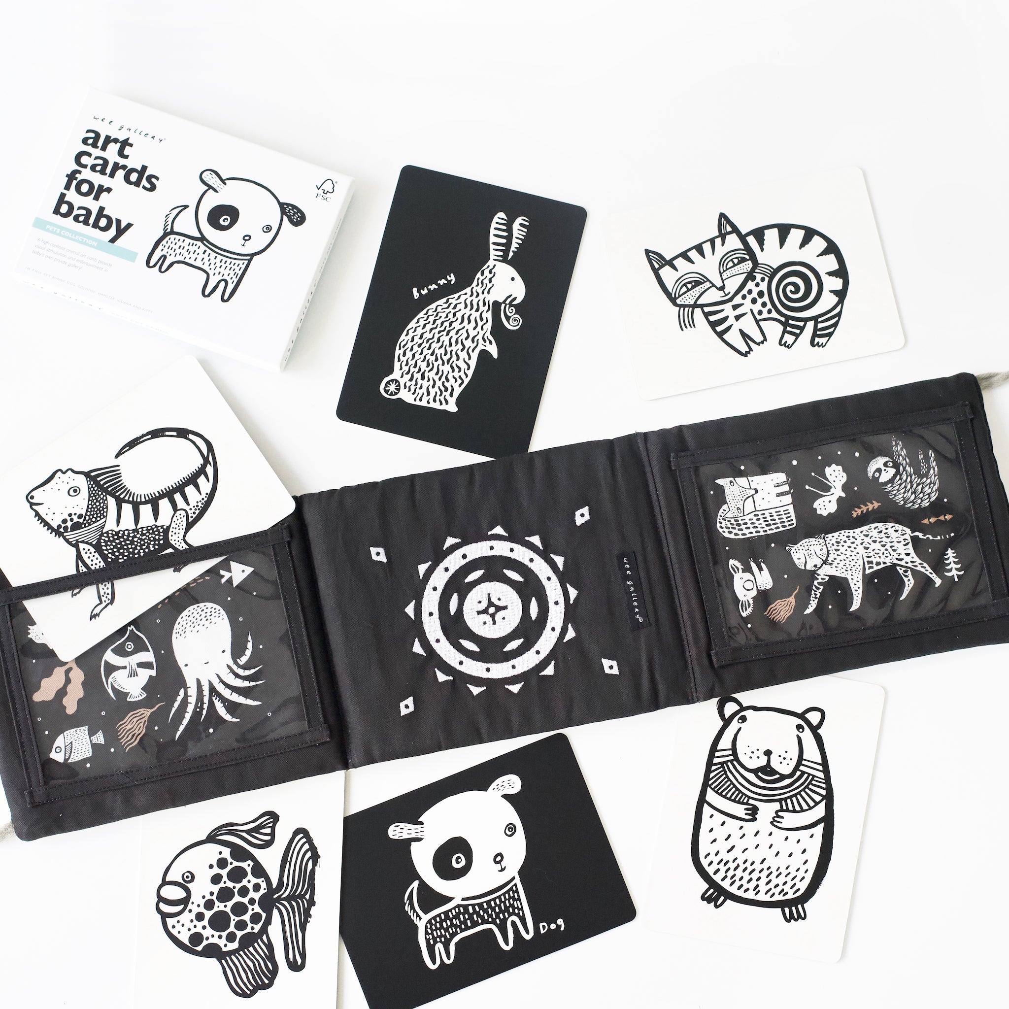 Baby Tummy Time Gallery Gift Set – Wee Gallery