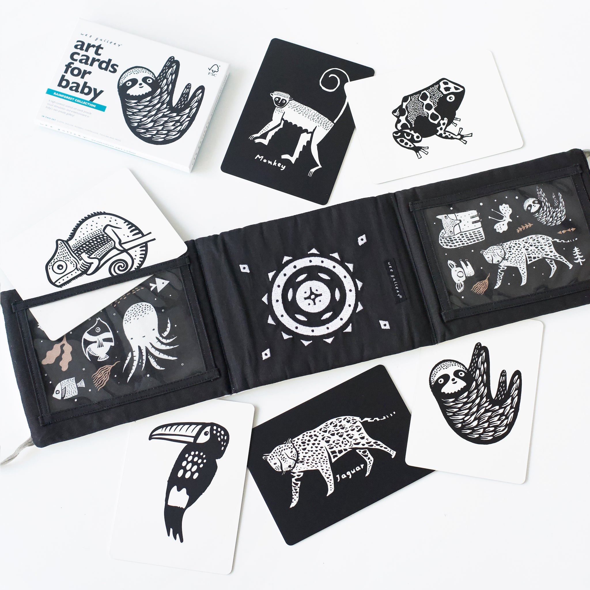 Baby Tummy Time Gallery Gift Set – Wee Gallery