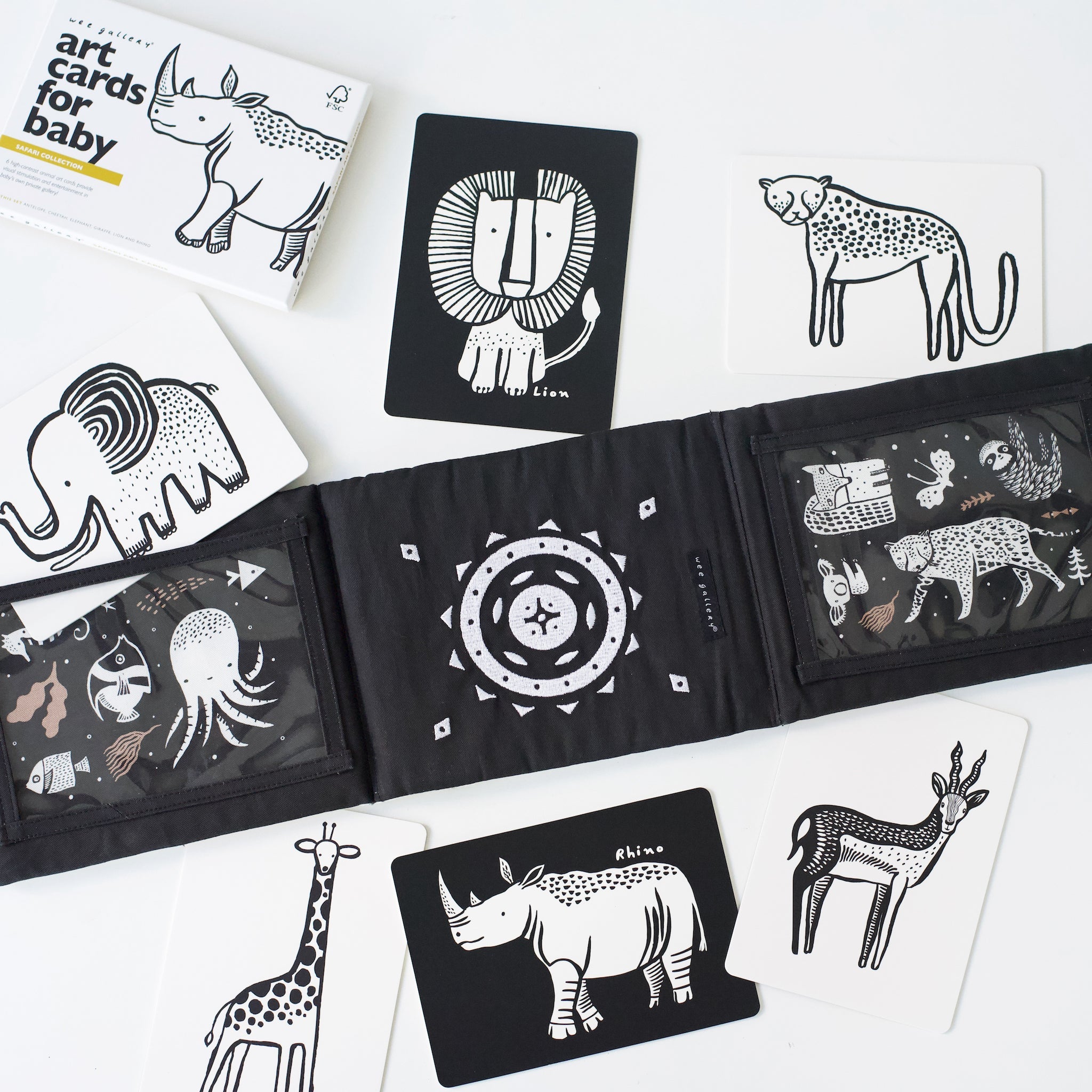 Baby Tummy Time Gallery Gift Set – Wee Gallery