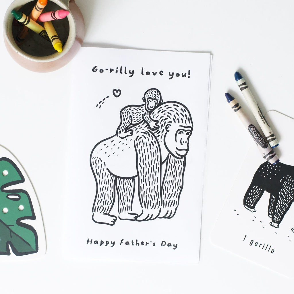 Father's Day Card + Activities – Wee Gallery