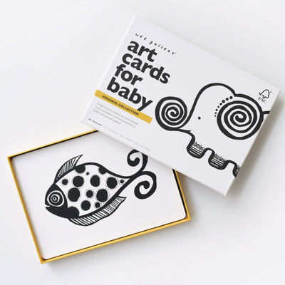 Art Cards for Baby, Newborn, Infant - High Contrast Original Animals ...