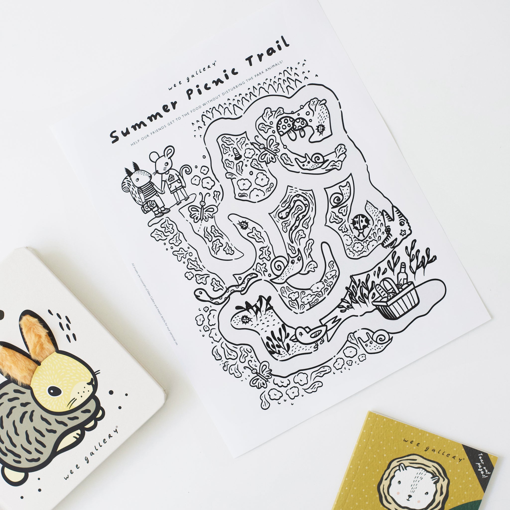 Summer Picnic Maze – Wee Gallery