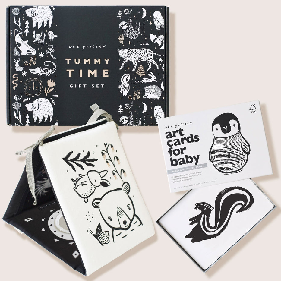 Baby Tummy Time Gallery with Mirror Gift Set – Wee Gallery