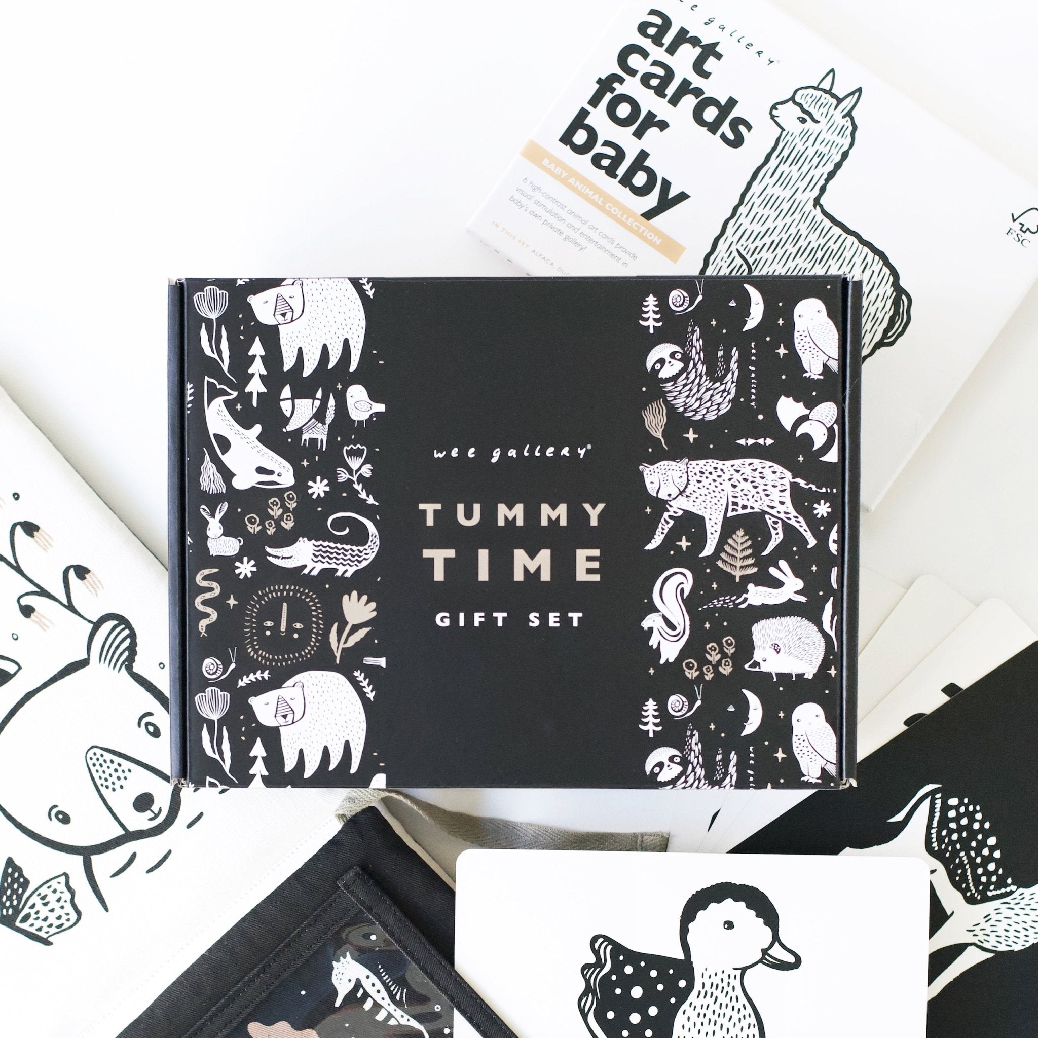 Baby Tummy Time Gallery Gift Set – Wee Gallery