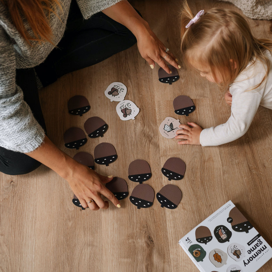 Memory Matching Game - Woodland Animals and Nature – Wee Gallery