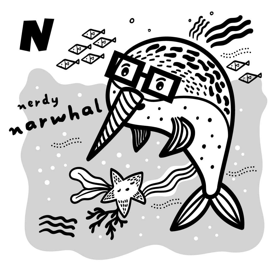 Coloring Book Pages - Animal Alphabet A-Z – Wee Gallery