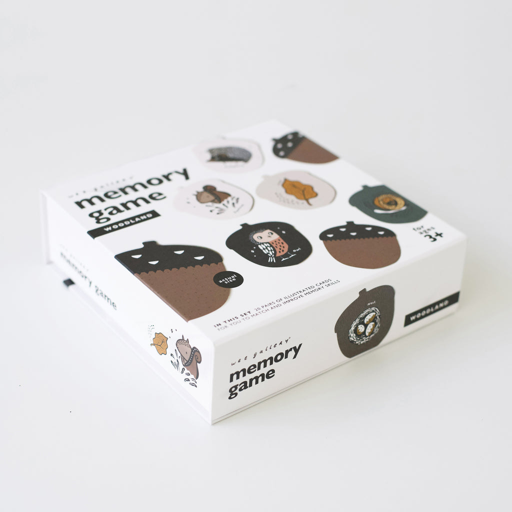 Memory Matching Game - Woodland Animals and Nature – Wee Gallery