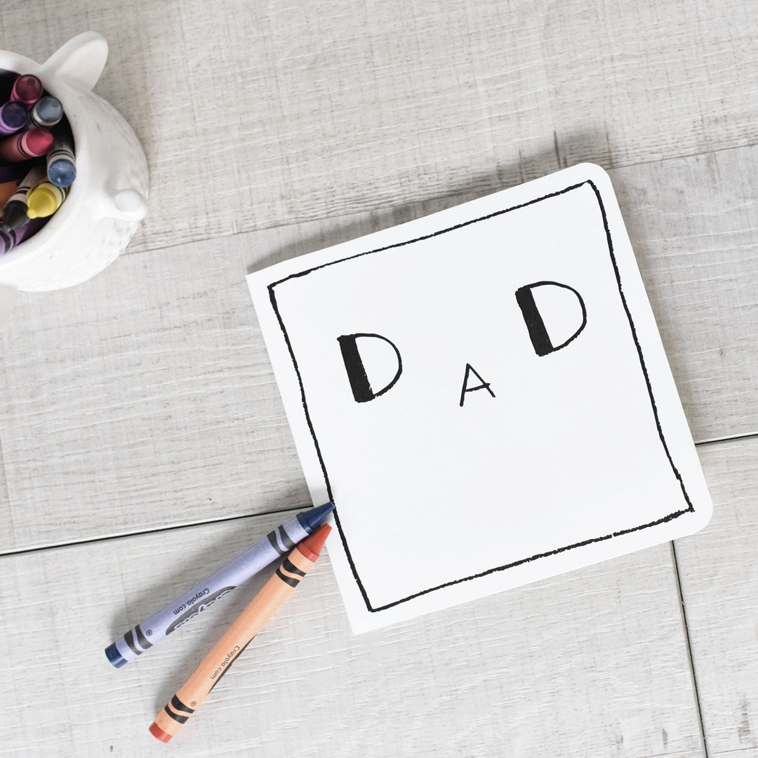 Dad you make me smile - Father's Day Card – Wee Gallery