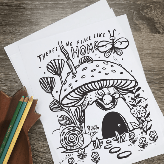 Coloring Pages - You Are Loved (English) – Wee Gallery
