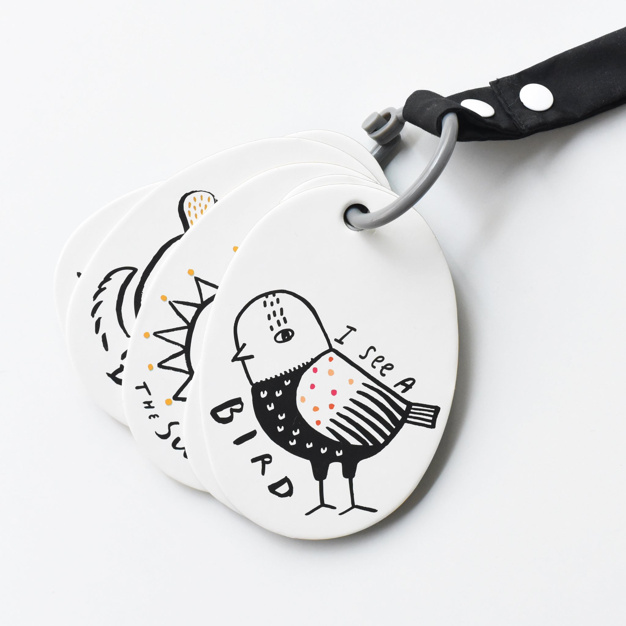 Wee Gallery "I See" Stroller Cards | Smart Art for Growing Minds