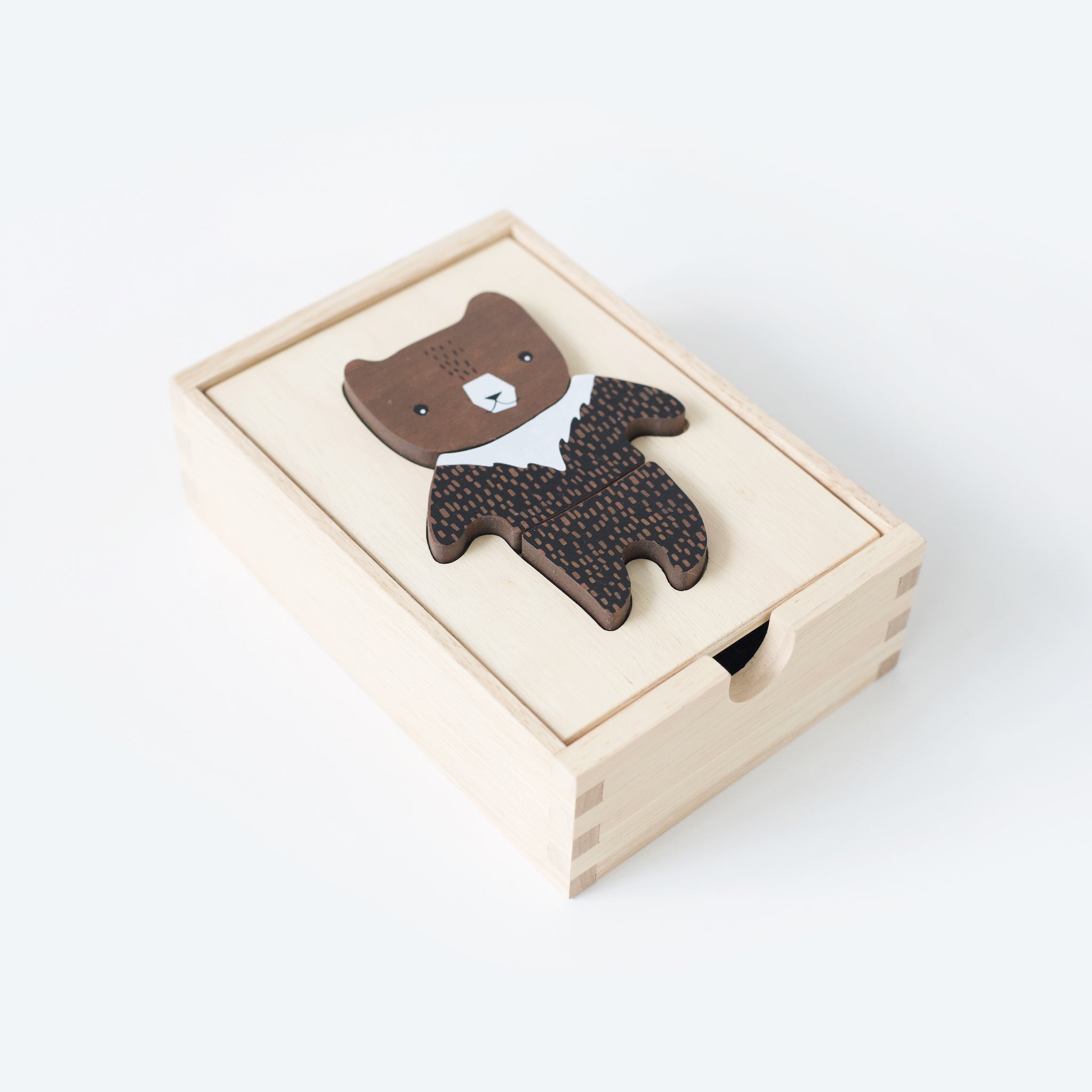 Mix & Match Animal Tiles - Wood Toys for Preschool Kids – Wee Gallery
