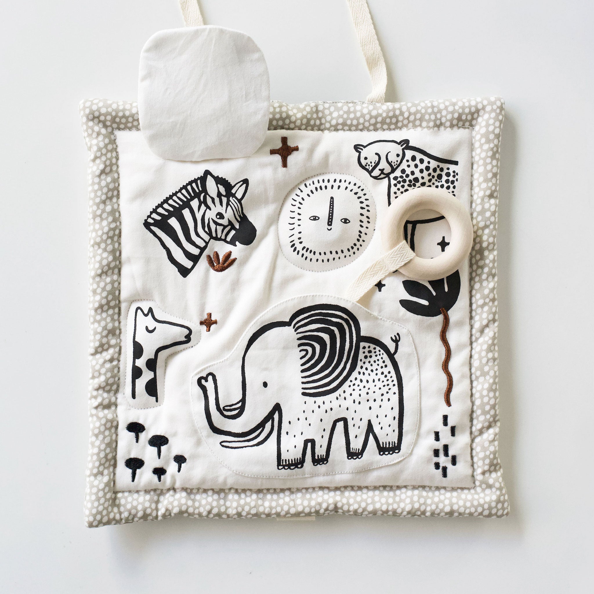 Organic Baby Activity Pad - Safari Animals – Wee Gallery