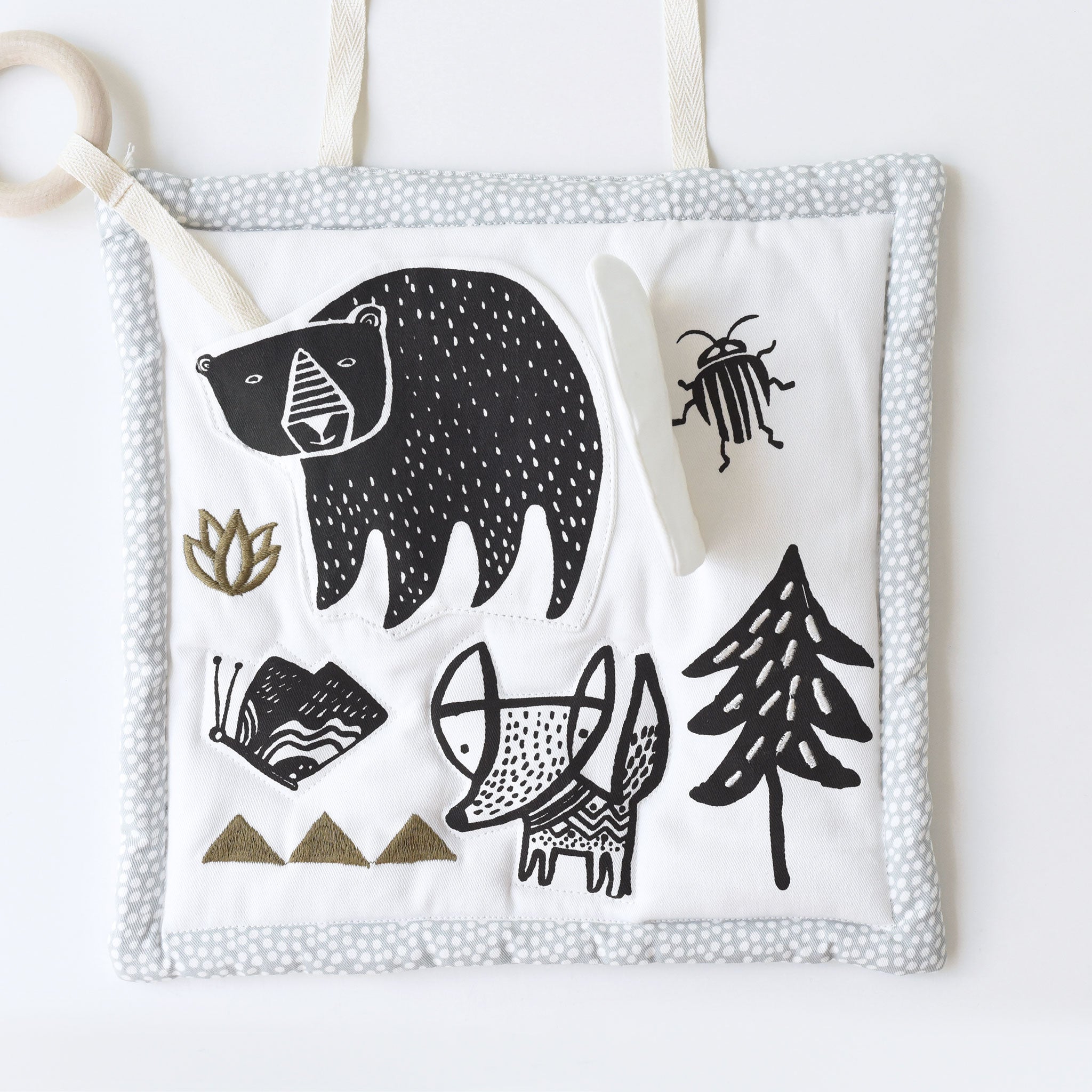 Organic Baby Activity Pad - Woodland Animals – Wee Gallery