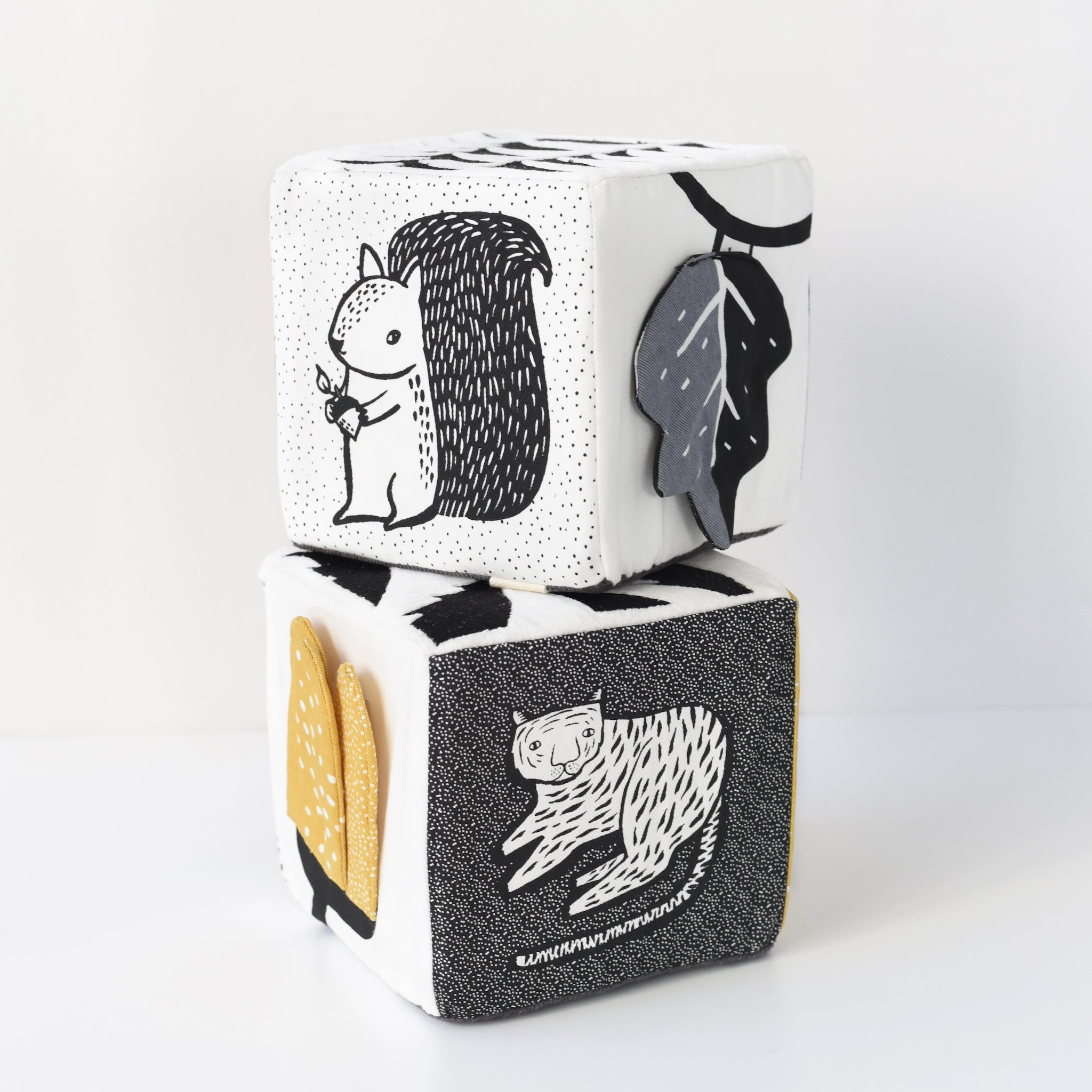 Soft Block Activity for Baby - Jungle Animals – Wee Gallery